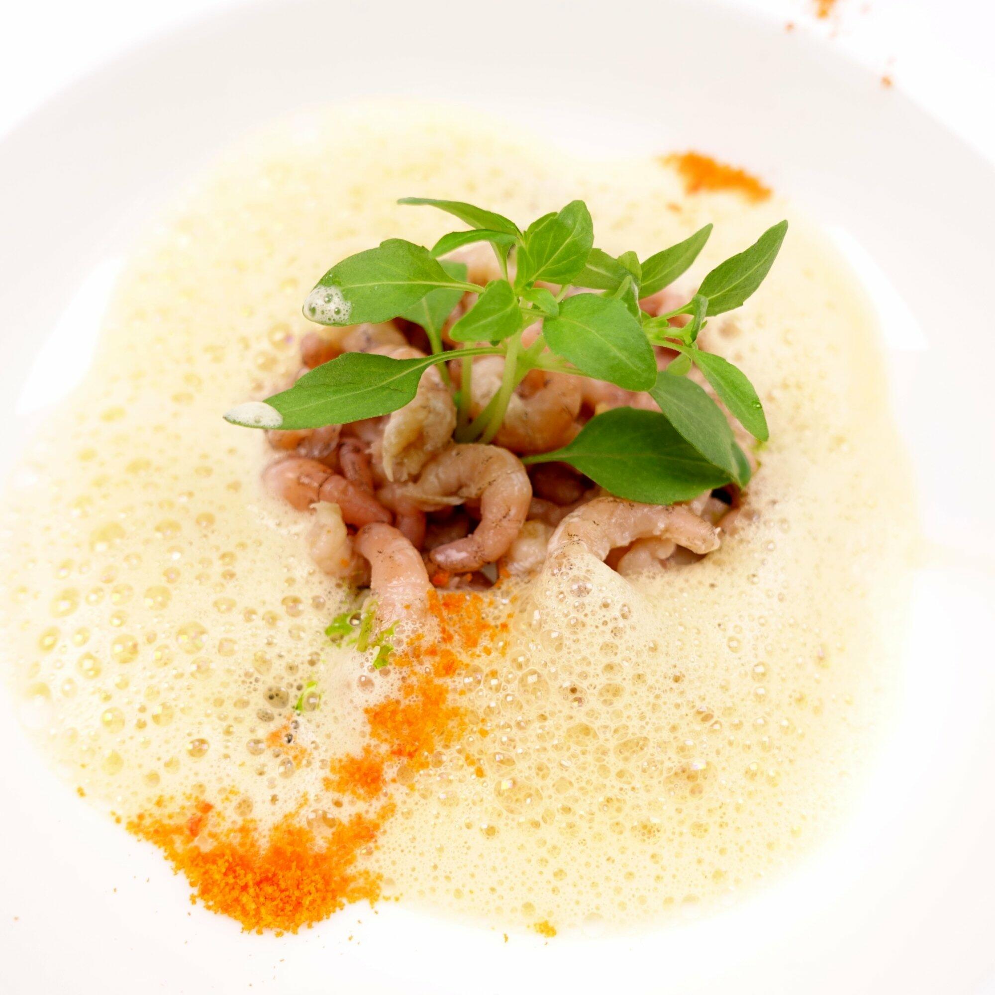 Hummer-Suppe mit Krabben | Landhaus Scherrer Hamburg